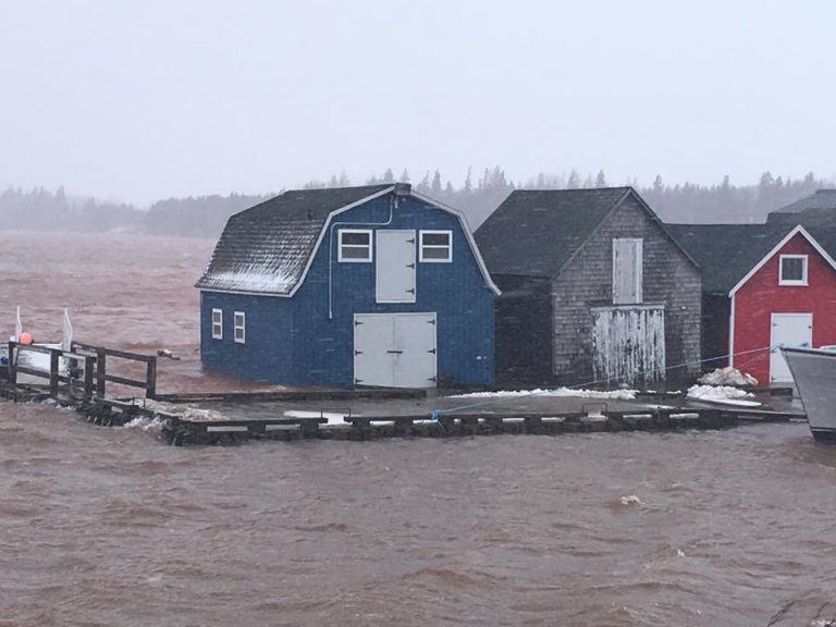 North Shore of PEI Hit with Storm Surge | Ocean 100 - Charlottetown
