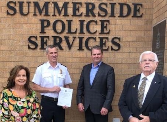 Summerside Deputy Police Chief Honoured for Years of Service | Ocean ...